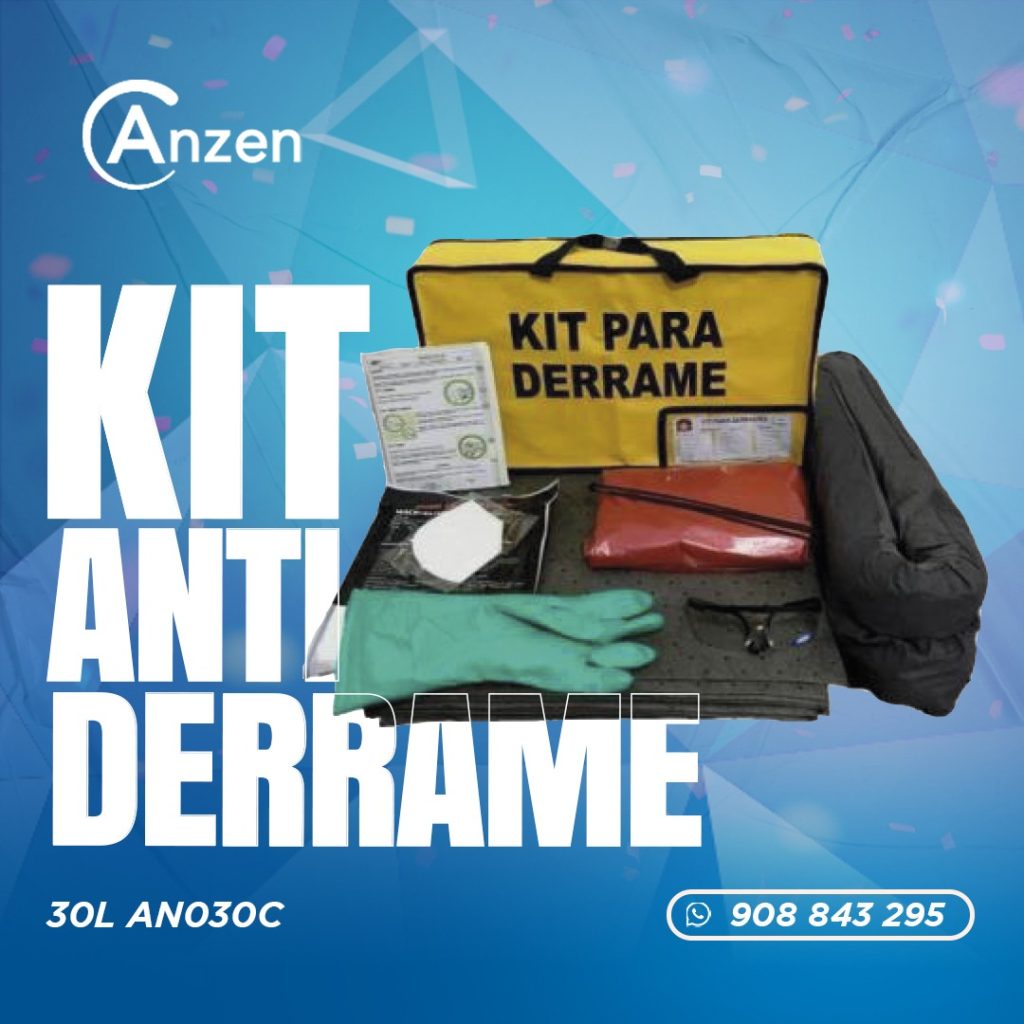 Kit antiderrame universal 30L AZ0030 – Anzen