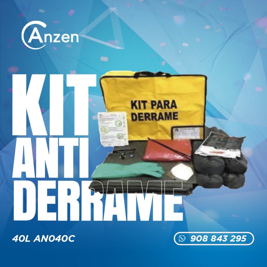 Kit antiderrame universal 40L AZ0040 – Anzen